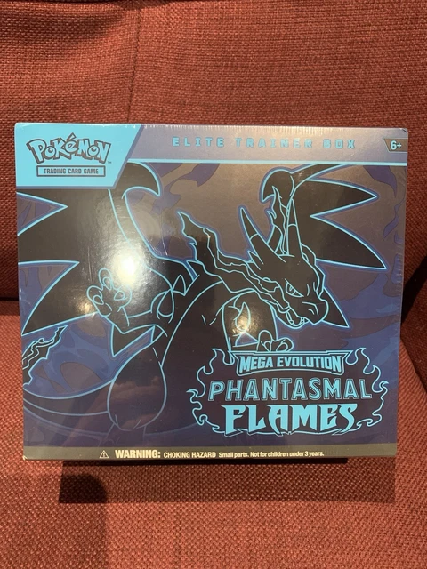 POKEMON MEGA EVOLUTION Phantasmal Flames Elite Trainer Box ETB BRAND ...