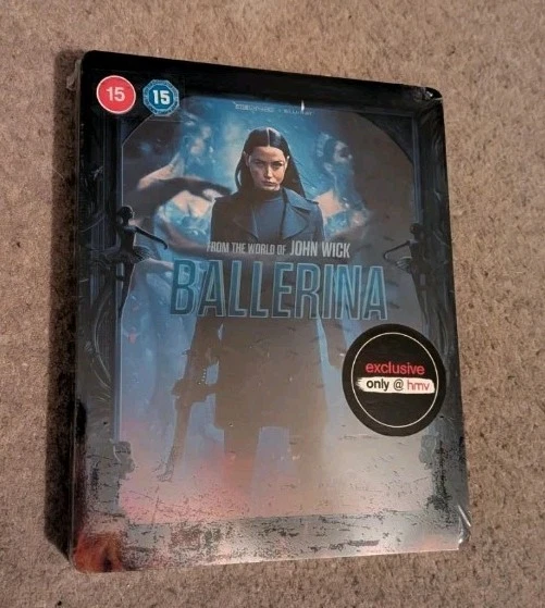 BALLERINA (JOHN WICK) - 4k Steelbook Blu-ray New and sealed £42.29 ...