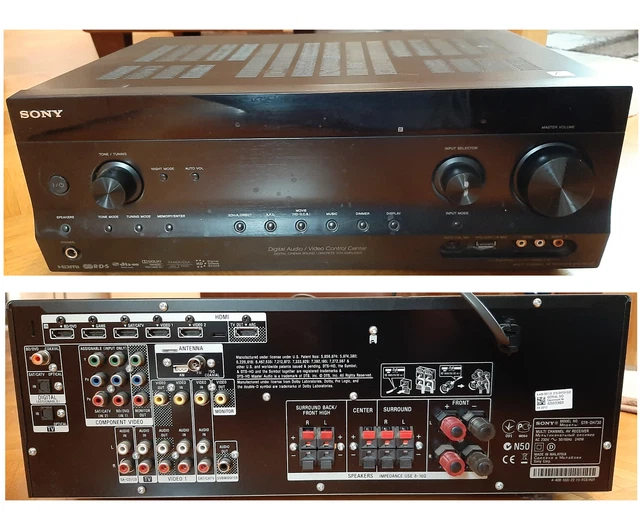 SONY STR-DH 730 AV Receiver JBL SCS 140 Subwoofer Center Satelliten ...