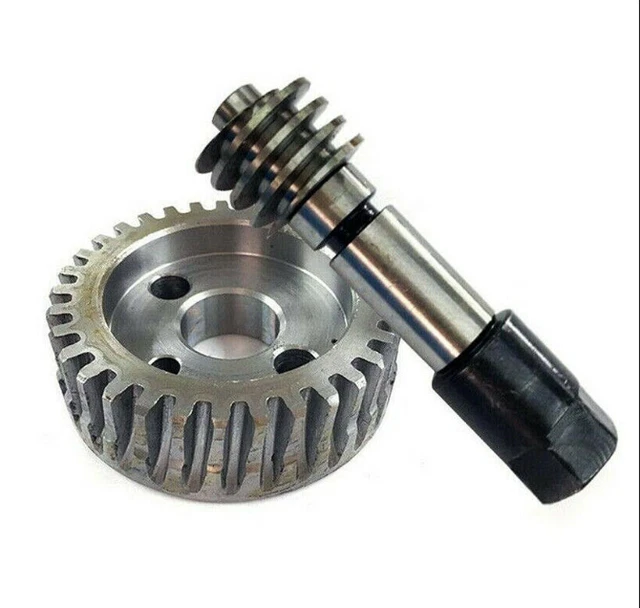 CNC MILLING MACHINE Parts Adjustable Worm +Turbine Gear For Bridgeport ...