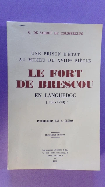 34 / AGDE / LE FORT DE BRESCOU / PRISON D'ETAT XVIIIe / SARRET DE ...