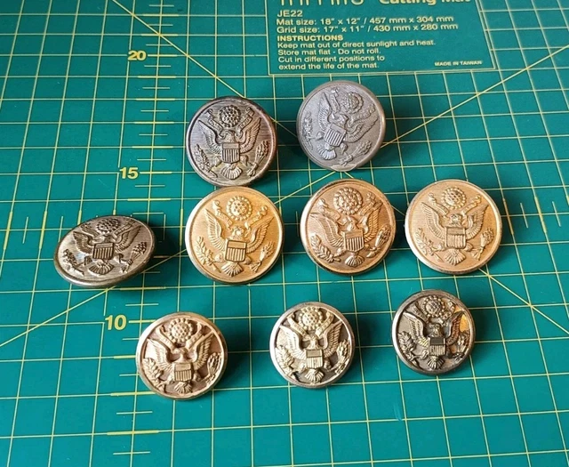 US ARMY BUTTONS, Ww2 Us Army Buttons £13.00 - PicClick UK