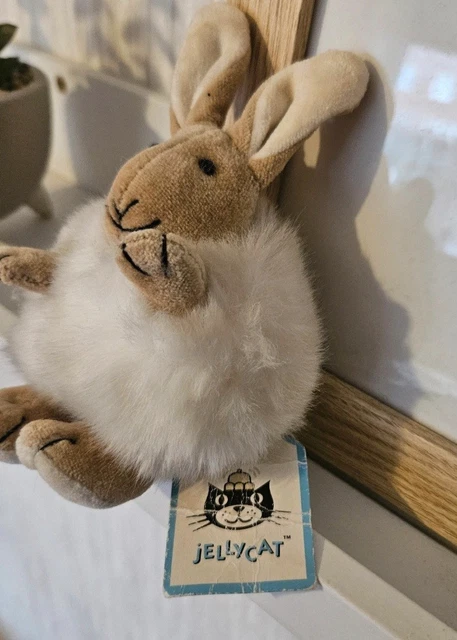 RETIRED BABY FLUFFBALL Bunny Jellycat Teddy Bear Soft Toy Free Fast ...