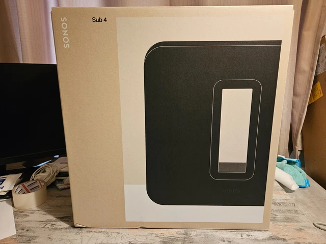 SONOS SUB GEN 4 Black - Brand New Sealed (Sonos Warranty) £668.70 ...