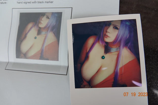 PIÈCE UNIQUE POLAROID Nobuyoshi Araki ! Certificat, signe manuel, lot complet !! EUR 186,00 ...