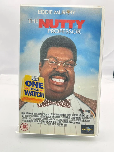 THE NUTTY PROFESSOR, Starring Eddie Murphy On VHS Tape [Big Box Ex ...