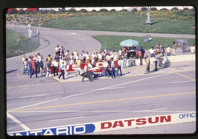 MARIO ANDRETTI #7 - 1978 Ontario Motor Speedway - Toboggan de course ...