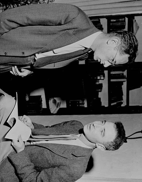 PHYSICISTS ROBERT SERBER and Robert J Oppenheimer Historic Old Photo $9 ...
