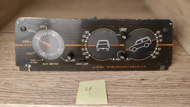 TOYOTA LAND CRUISER 70 Series 4Runner Altimeter Inclinometer JDM OEM ...