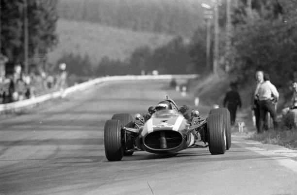 JOCHEN RINDT COOPER T81B Maserati Belgian GP Spa Francorchamps Ju- Old ...