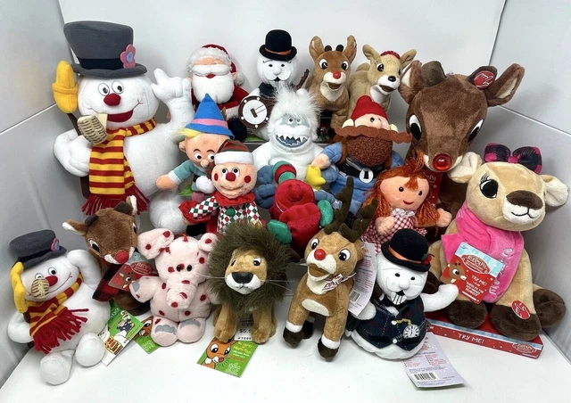 HUGE VINTAGE 90’S RANKIN BASS CVS STUFFINS Plush Lot Rudolph, Misfit ...