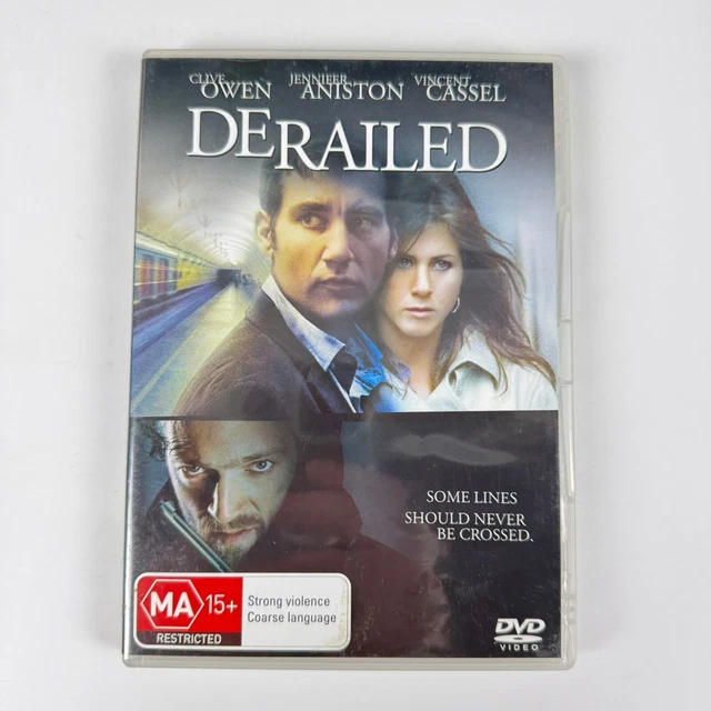 DERAILED (DVD 2005) Jennifer Aniston Melissa George Clive Owen Region 4 ...