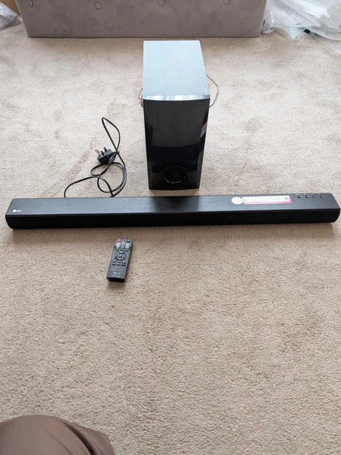 LG SOUNDBAR AND Subwoofer, Plus Mounting Bracket LAS350B £51.39 ...