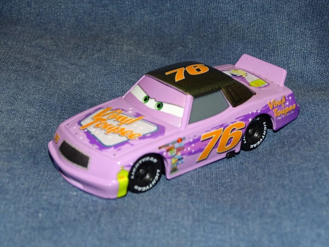 RARE DISNEY PIXAR Cars N°76 Vinyl Toupee Crusty Rotor Piston Cup Sans ...