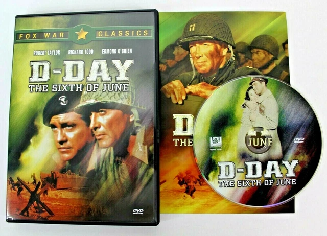 D-DAY THE SIXTH Of June 1956 DVD Fox War Classics Complete Like New $7. ...