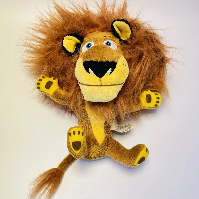 MADAGASCAR ALEX THE Lion DreamWorks Big Headz 10” Plush Soft Toy £9.99 ...
