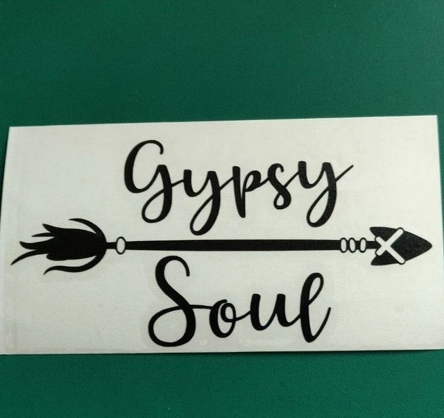 GYPSY SOUL LOGO - Car/Van/Camper/Bike Decal Sticker Vinyl Graphic £2.99 ...
