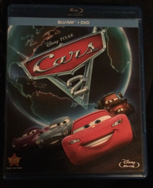 CARS 2 (BLU-RAY/DVD, 2011, 2-Disc Set)Authentic Disney RELEASE $7.00 ...