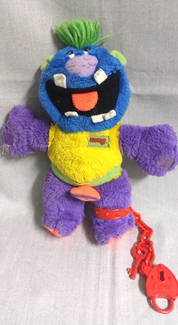 VINTAGE ZUGLY HUG A Monster Pet Monster Plush Marchon Toy Stuffed ...