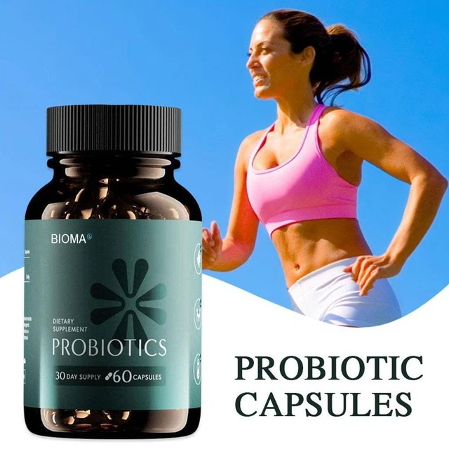 PROBIOTICS FOR DIGESTIVE Health 3-in-1 Gut Health Formula 60 Capsules ...