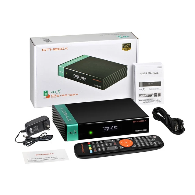 DIGITAL SATELLITE TV Receiver FTA Tuner Box HDMI SCART USB DVR ...