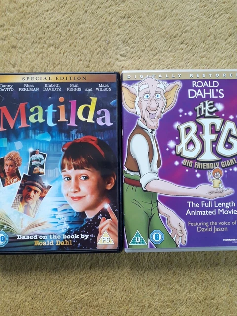 MATILDA/THE BFG ROALD Dahl DVD Bundle. £2.00 - PicClick UK