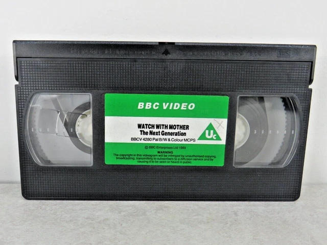 WATCH WITH MOTHER: The Next Generation & Watch With Mother 2 (VHS) £20. ...