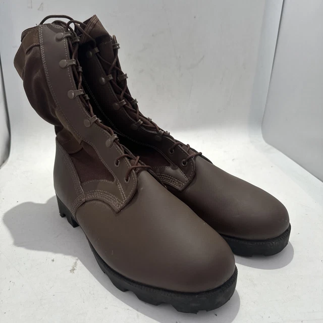 BRITISH ARMY ISSUE Brown Wellco Peruana Jungle Boots Brand New UK 12 ...
