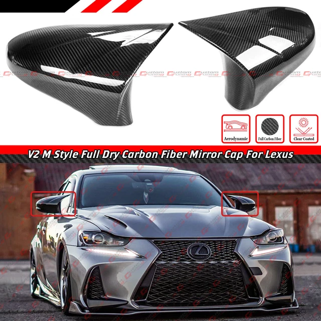 FOR 14-20 LEXUS Is200 Is300 Is350 Dry Carbon Fiber V2 M Style Side ...