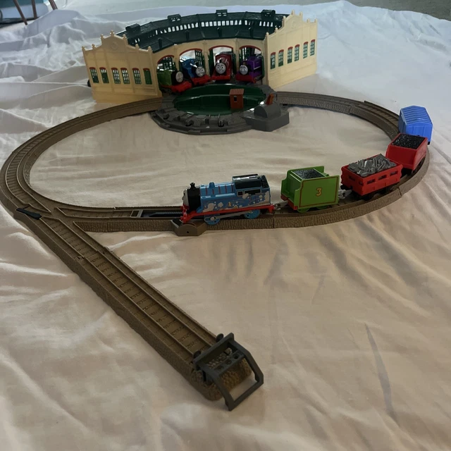 THOMAS & FRIENDS Trackmaster Tidmouth Sheds Set £15.00 - PicClick UK