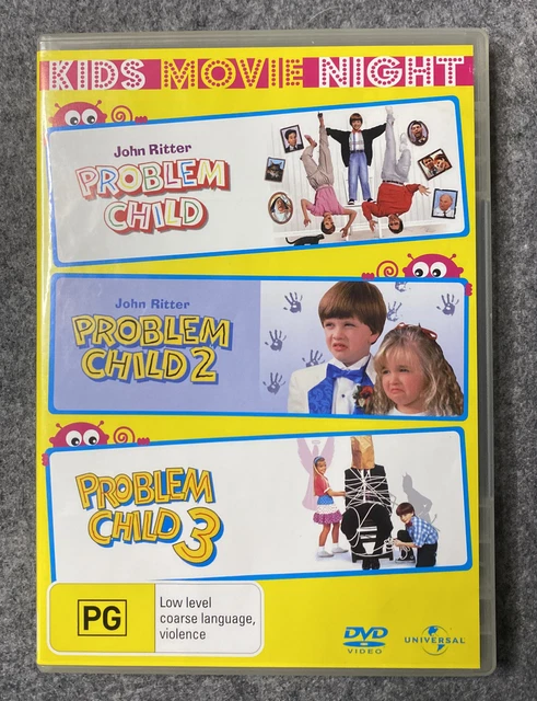 PROBLEM CHILD 1, 2 & 3 (DVD 1990) Region 4 VGC John Ritter FREE AUS ...