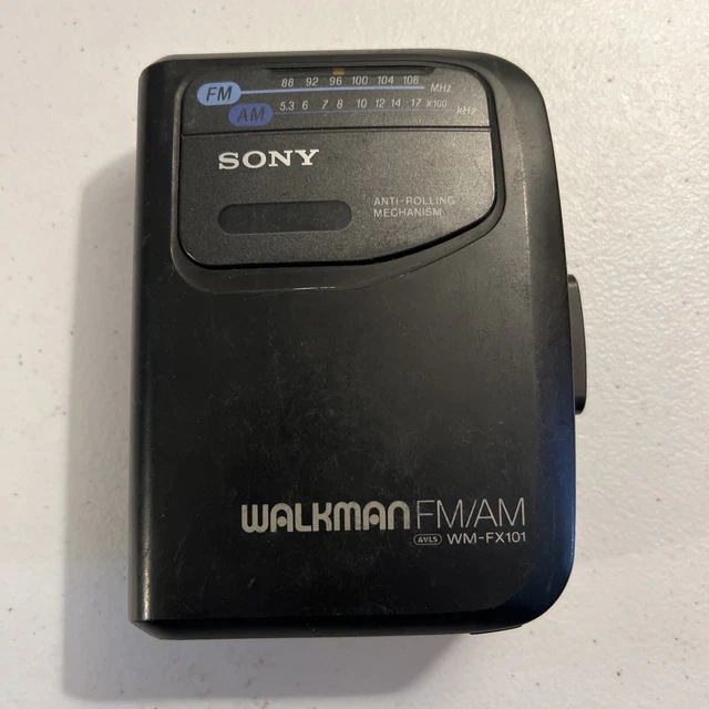 SONY WALKMAN VINTAGE WM-FX101 Stereo Cassette Player FM/AM Radio EUR 19 ...