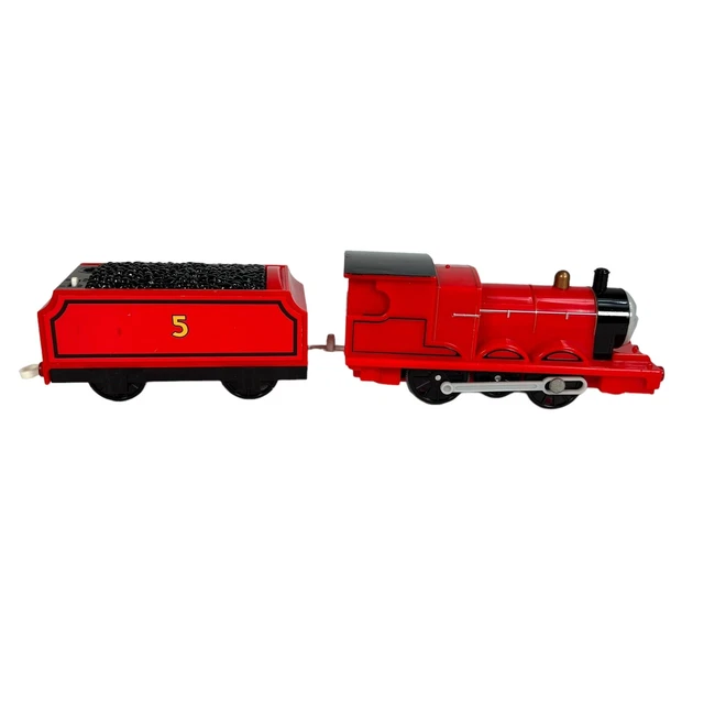 THOMAS & FRIENDS Trackmaster Talking James Train Motorized 2009 Engine ...