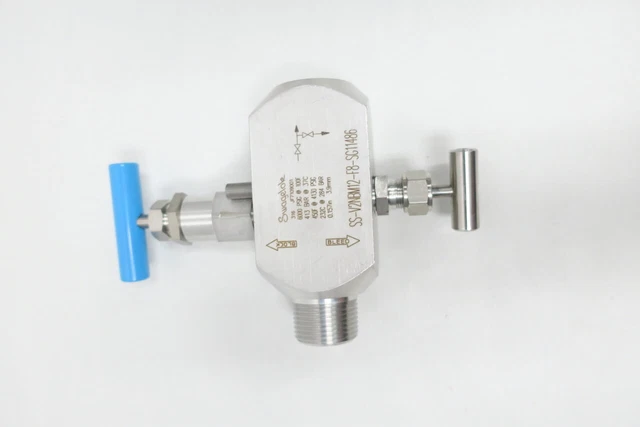 SWAGELOK SS-V2NBM12-F8-SG11486 ISOLATION Block And Bleed Valve 1/2in X ...