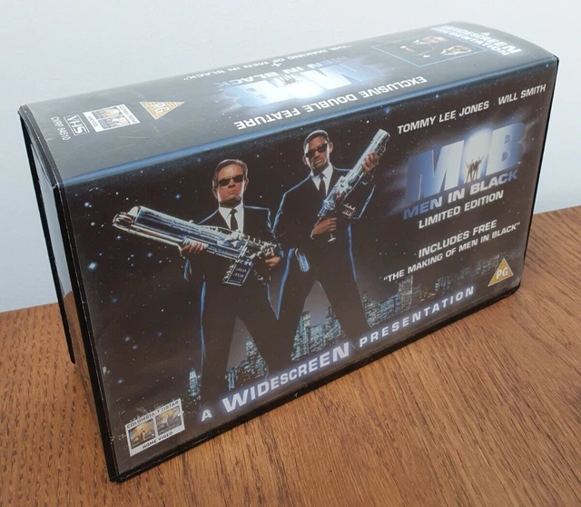 MEN IN BLACK Limited Edition Box Set + Making of MIB - PAL VHS Video Tapes £5.50 - PicClick UK