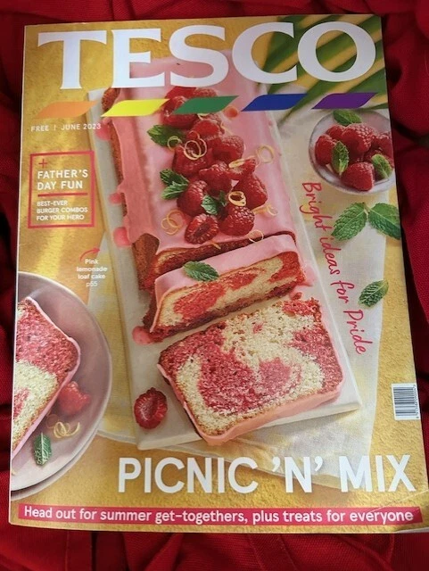 TESCO RECIPE MAGAZINE June 2023 £4.95 - PicClick UK