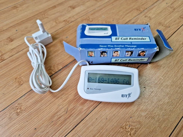 BT CALL REMINDER Vintage Telecoms Boxed Unused Retro Prop Display £9.95 ...