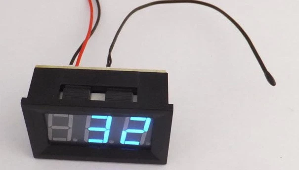 MINI PANNEAU DE température numérique bleu compteur -30°C ~ 70°C EUR 7,91 - PicClick FR