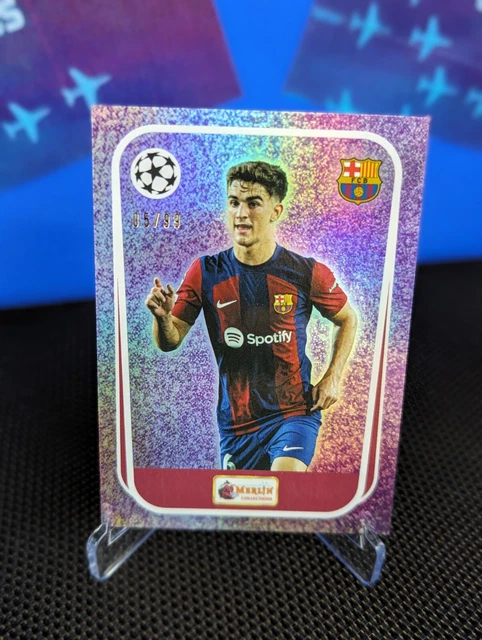 GAVI - TOPPS Merlin Heritage 2023/24 Most Wanted FC Barcelona /99 EUR 1 ...