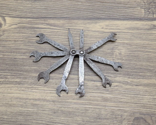 1944 WW2 BRITISH Military Vehicle Folding Magneto Spanner Set £15.00 ...