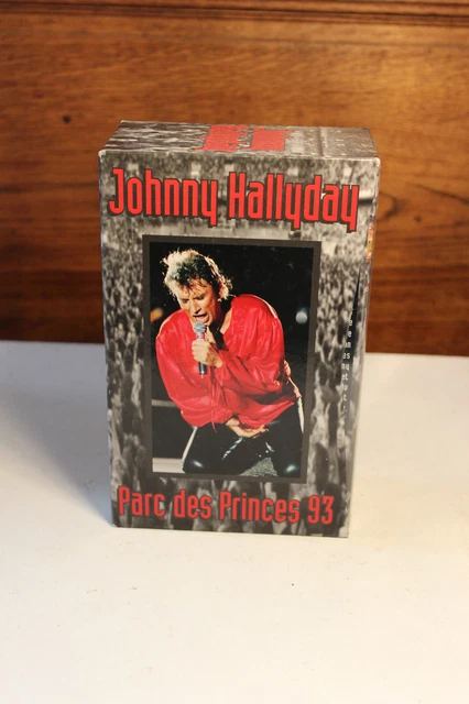 COFFRET VHS JOHNNY Hallyday Parc des princes 1993 EUR 17,00 - PicClick FR