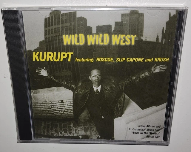 KURUPT WILD WILD West (Cd Single) Brand New Sealed Rare Oop Cd Roscoe ...