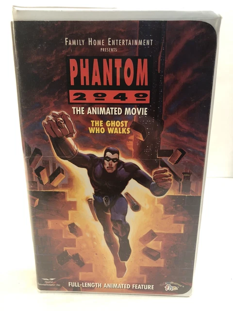 PHANTOM 2040: GHOST Who Walks The Animated Movie bande VHS David J ...