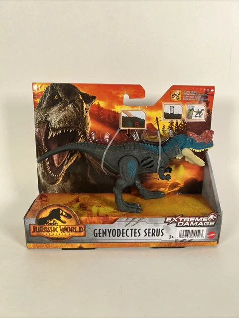 MATTEL JURASSIC PARK Genyodectes Serus Dinosaur 6.5 in Action Figure £ ...