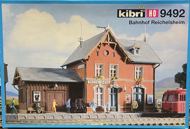 KIBRI H0 9492 Bausatz "Bahnhof Reichelsheim" NEU & OVP EUR 24,95 - PicClick DE