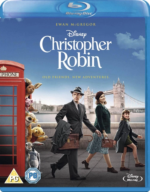 CHRISTOPHER ROBIN (BLU-RAY) Adrian Scarborough Ewan McGregor Hayley ...