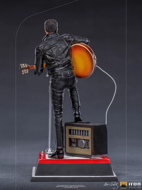 ELVIS 68 COMEBACK Special Deluxe 1:10 Scale statue iron studios Figure ...