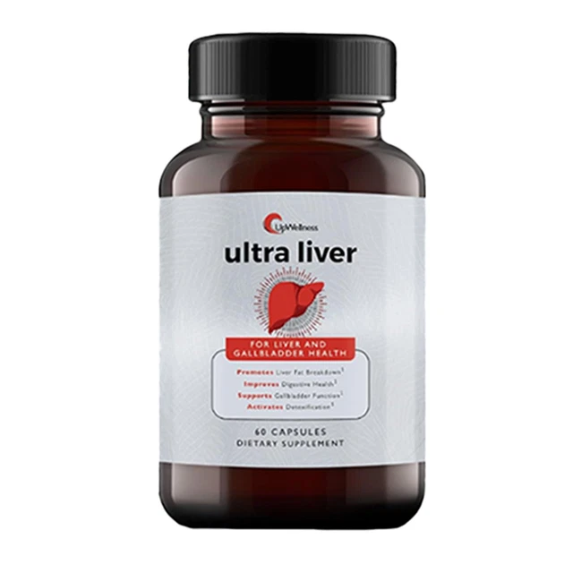 UPWELLNESS ULTRA LIVER Supplement for Liver Health and Gallbladder ...