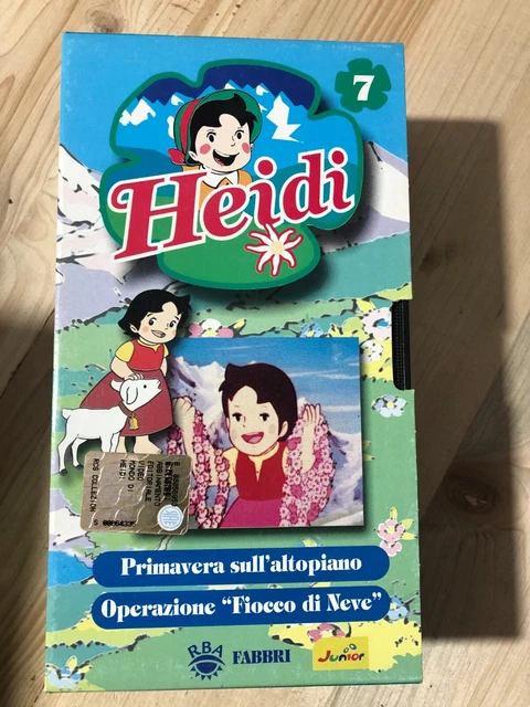 VHS FABBRI - Heidi 7: Primavera sull'altopiano, Operazione "Fiocco di ...