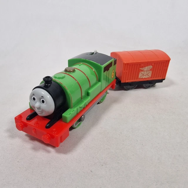 THOMAS & FRIENDS MATTEL Trackmaster Percy 2013 motorised Thomas The ...